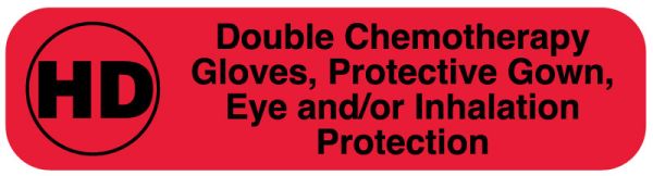 Medical Use Labels - HD Full PPE, 2" x 1/2" — Grayline Medical