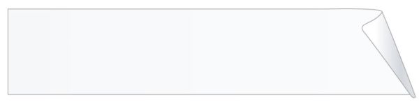 Medical Use Labels - Unishield Clear Label Protector, 8" x 1-11/16 ...