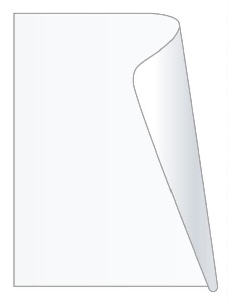 Medical Use Labels - Unishield Clear Label Protector, 2-3/8" x 1-3/4 ...